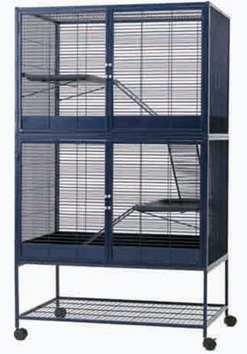 Royal Chinchillabur 120x95x63 cm - Teddytassen